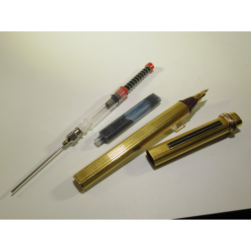 French fountain pen MUST de CARTIER TRINITY