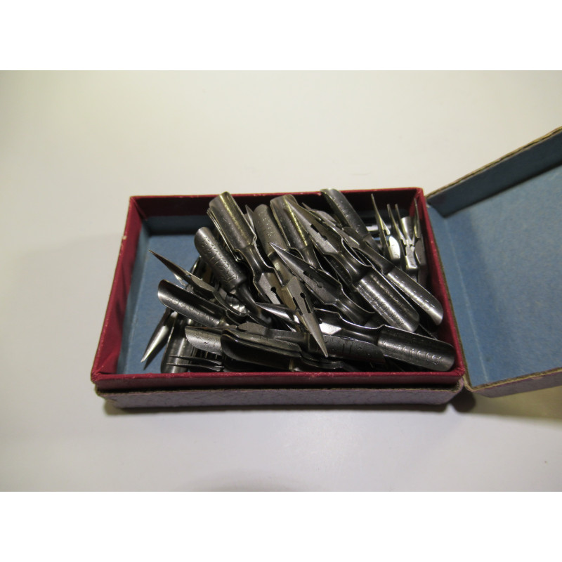 Box of french nibs GALLIA