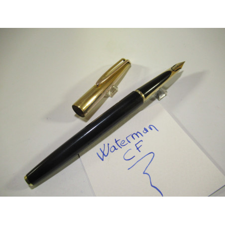 French fountain pen WATERMAN CF gold nib