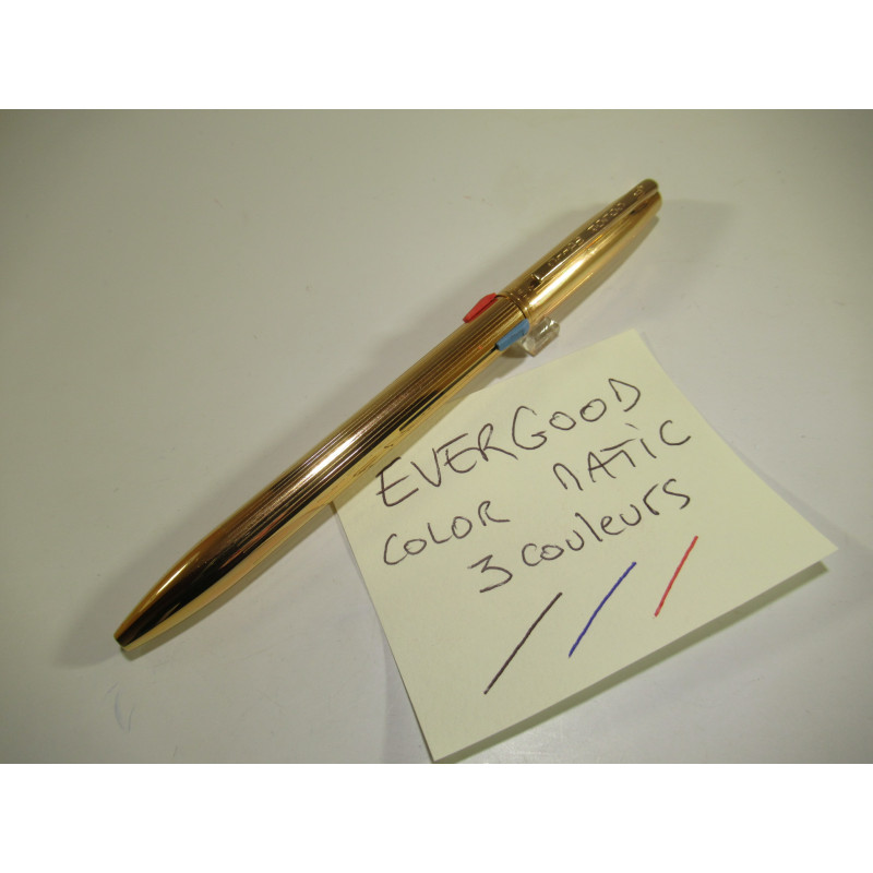 French 3 colours ballpoint pen EVERGOOD