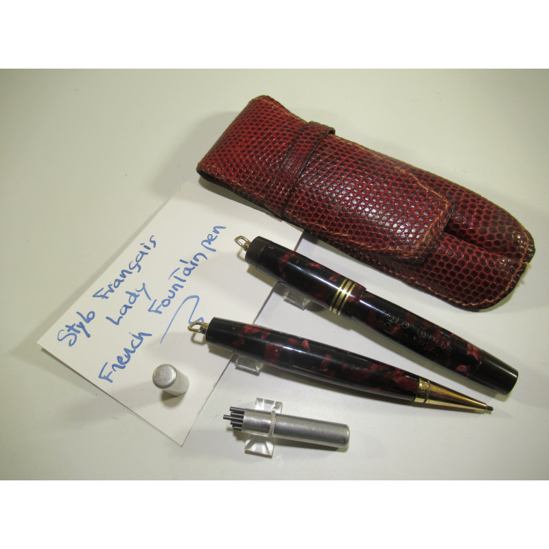 French fountain pen + mechanical pencil TRUST