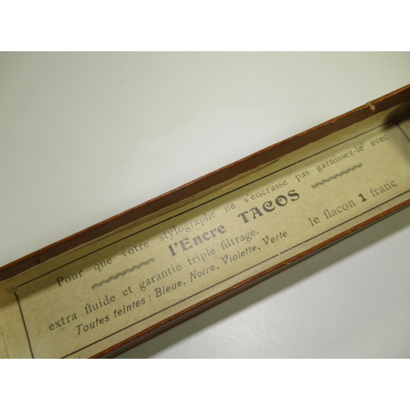 French safety fountain pen TACOS gold nib 18K