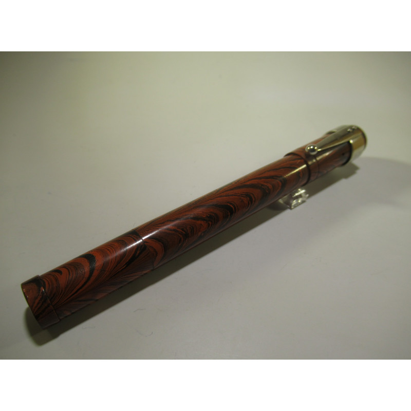 WATERMAN safety pen black and red hard rubber