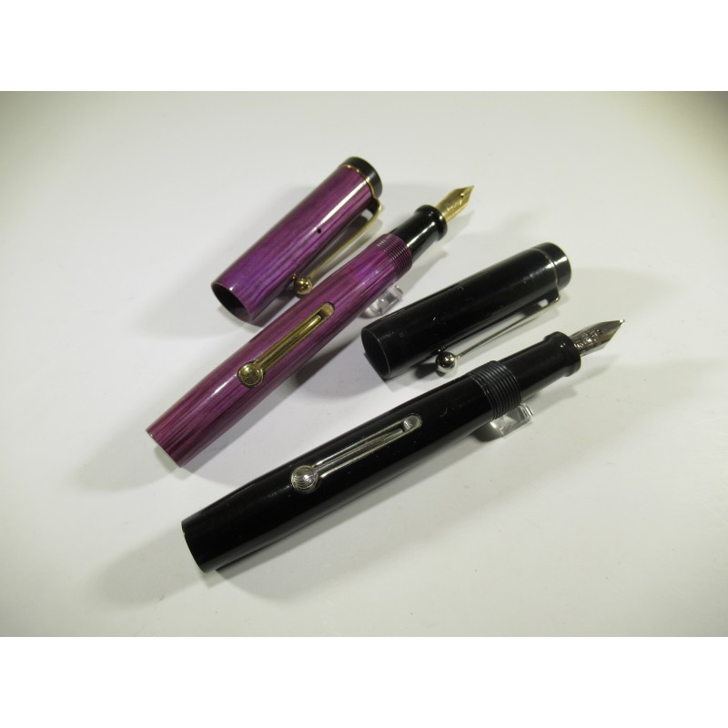 Lot de 2 stylos plumes français « ECRI-SEC