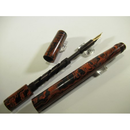 French safety fountain pen EXCELSIOR (BAYARD) gold nib 18K